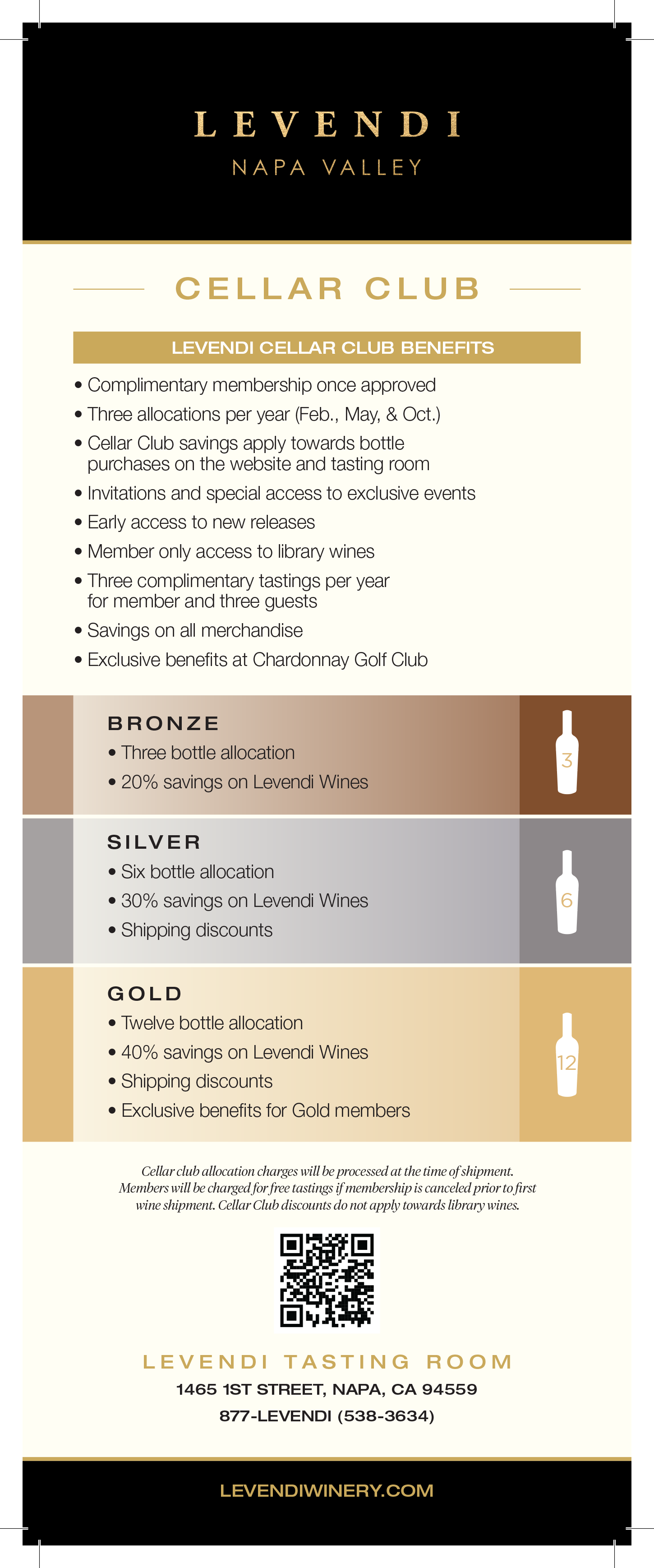 Wine Menus - Levendi Winery